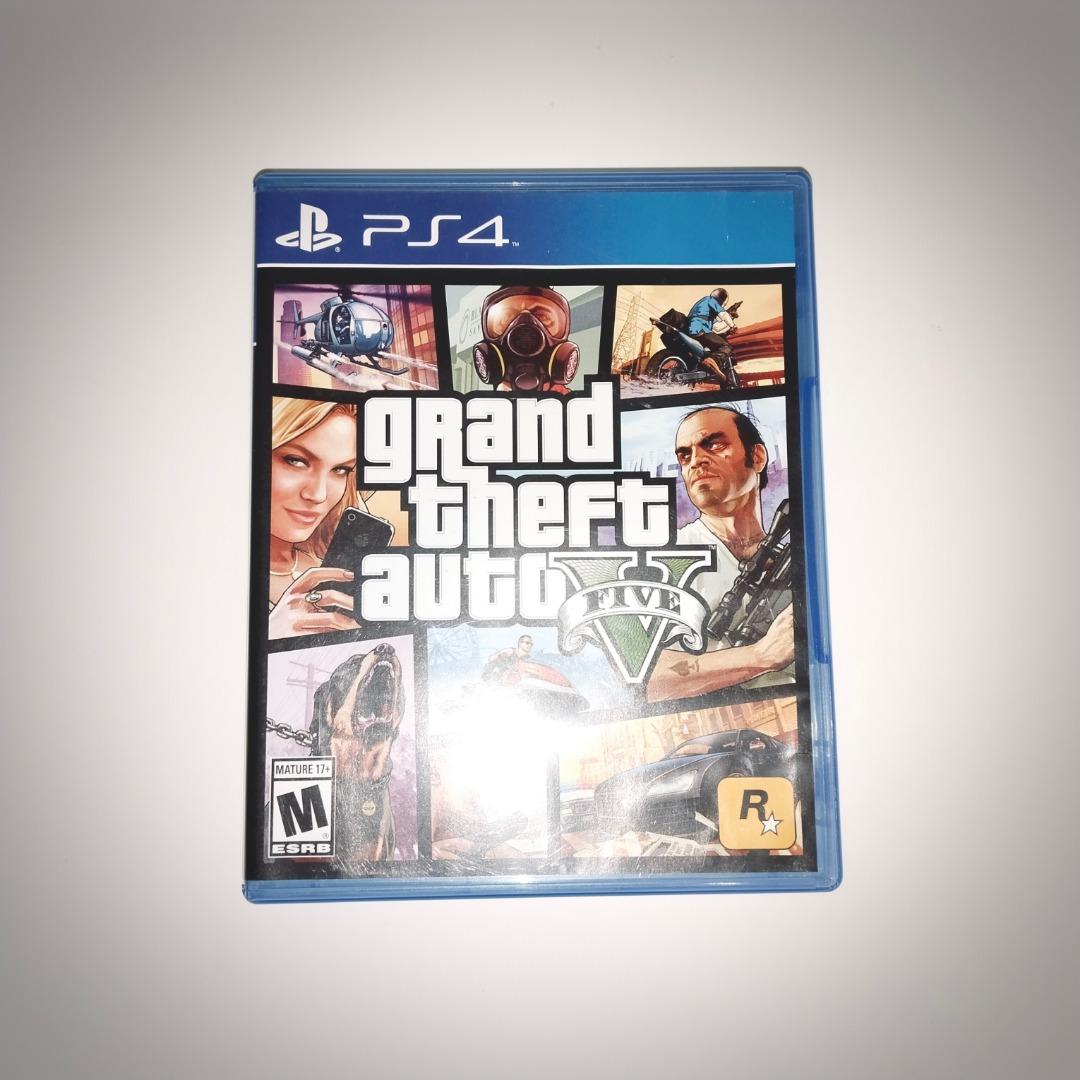 [PS4 Game | R-ALL] Grand Theft Auto V / Five (USED), Video Gaming ...