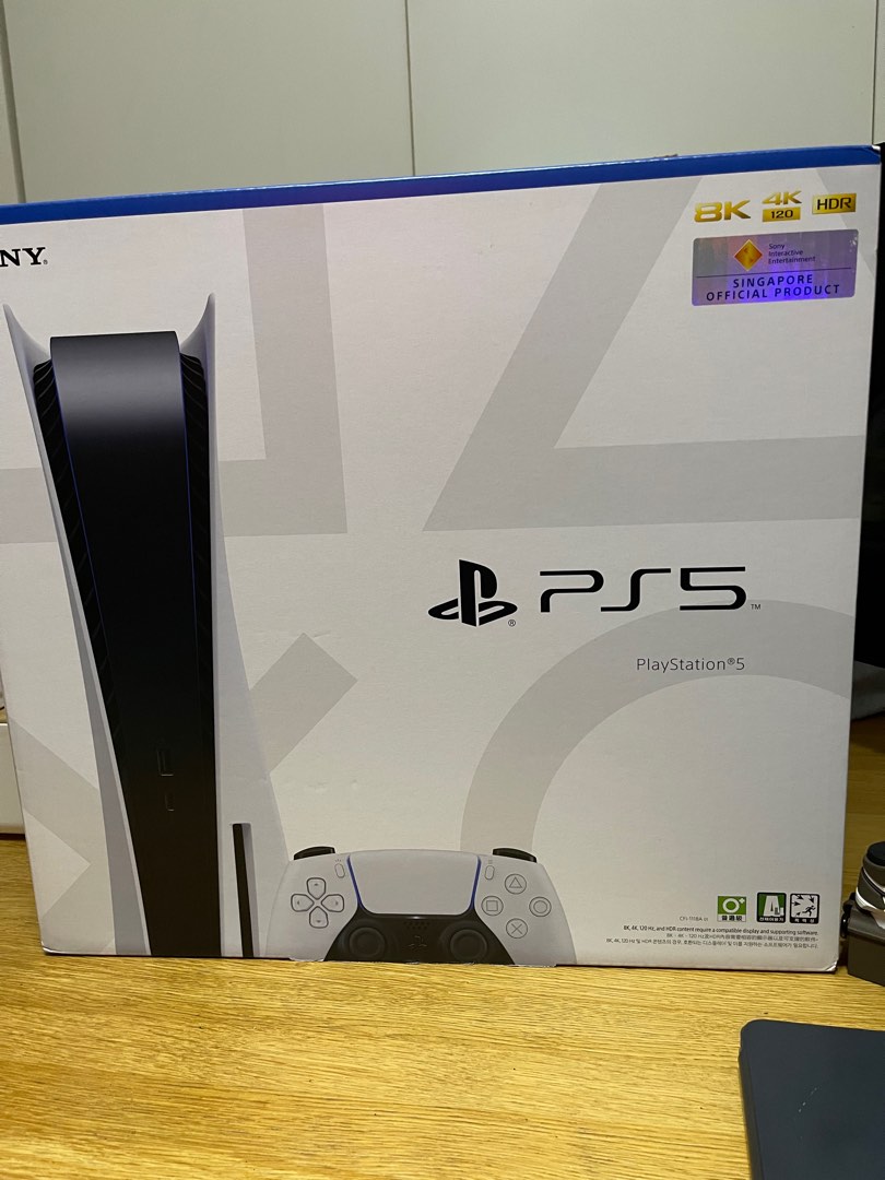 PS5 Singapore set disc version, Video Gaming, Video Game Consoles ...