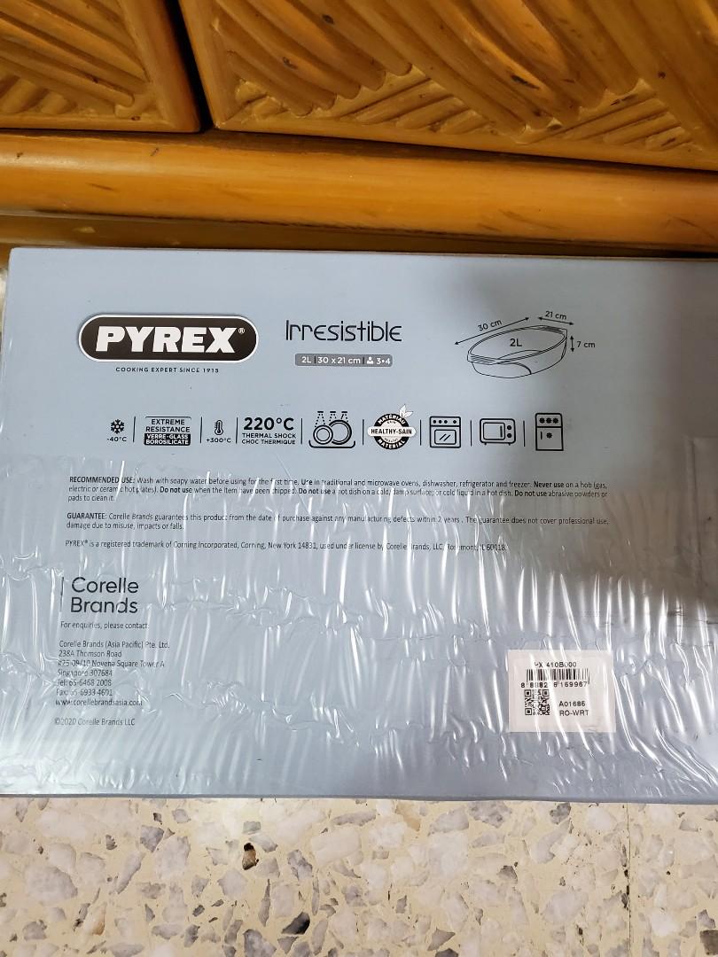 Pyrex Oven Roaster (2L), TV & Home Appliances, Kitchen Appliances ...