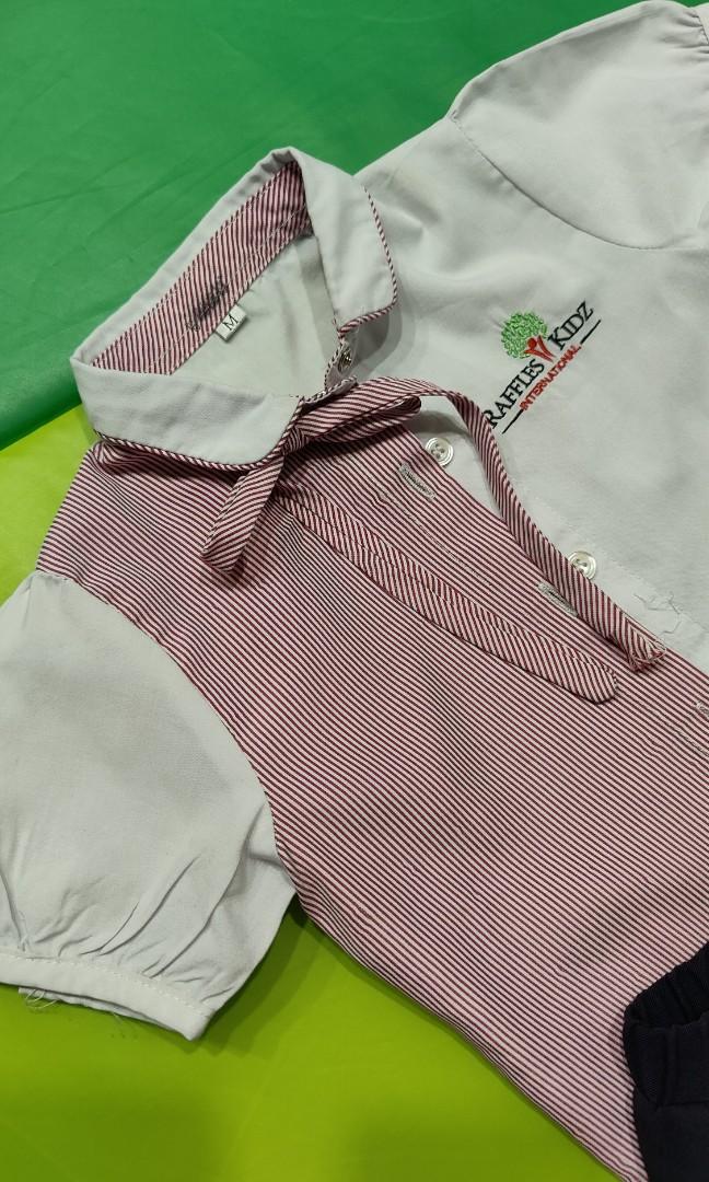 Raffles kidz school uniform set, Babies & Kids, Babies & Kids Fashion ...