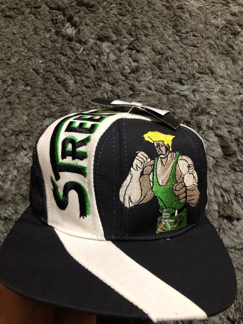 Rare 1996 capcom street fighter snapback with tag in excellent ...