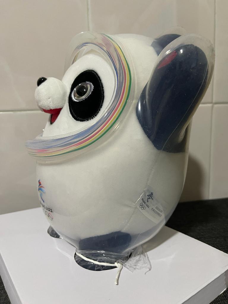 RARE! Beijing Winter Olympics Mascot Bing Dun Dun, Hobbies & Toys ...