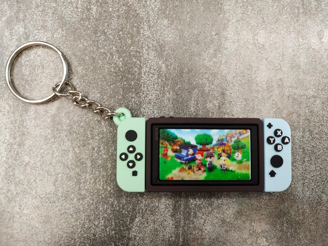 Ready Stock Nintendo Switch Keychain Neon/Animal Crossing, Hobbies ...