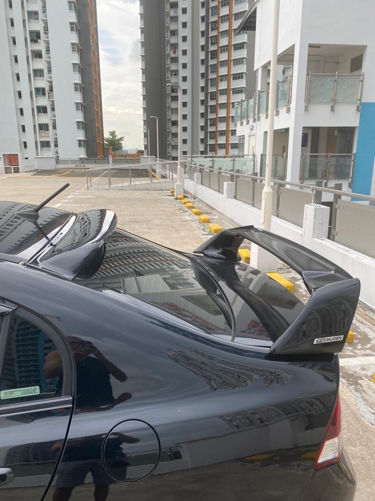 Honda civic fd1 fd2 fd3 fd4 fd2r JDM roof visor lip, Car Accessories ...