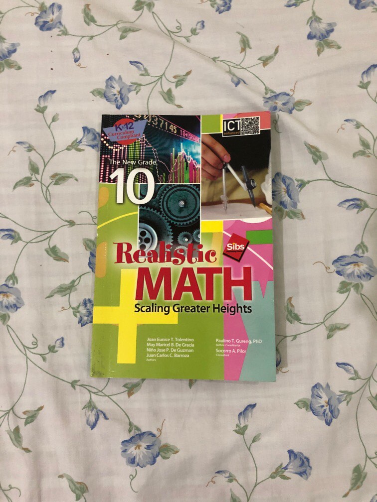Realistic MATH, Hobbies & Toys, Books & Magazines, Textbooks on Carousell
