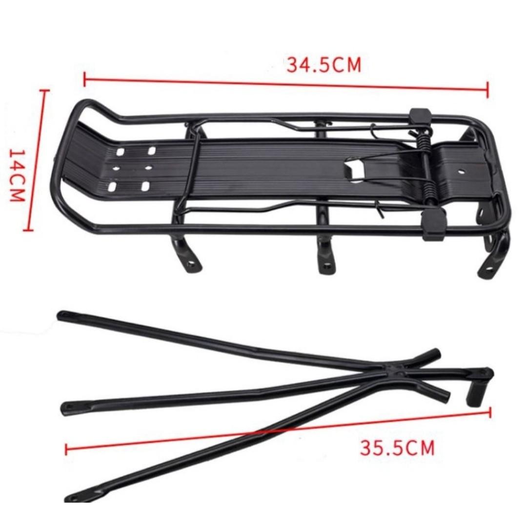 Bicycle rear carrier rack with FREE rear reflector (CLEARANCE SALE ...