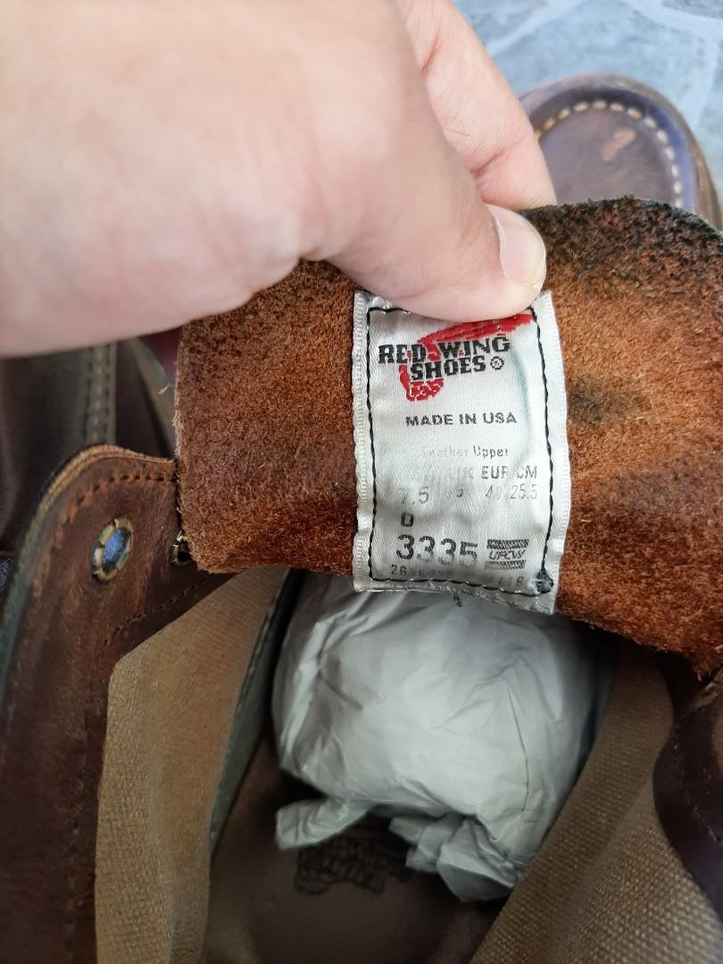 Red Wing Wacouta 3335 UK6.5, Men's Fashion, Footwear, Boots on Carousell