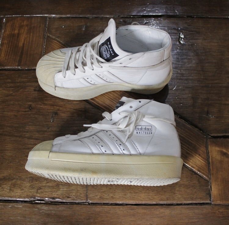Rick Owens x Adidas Mastodon, Men's Fashion, Footwear, Sneakers on ...