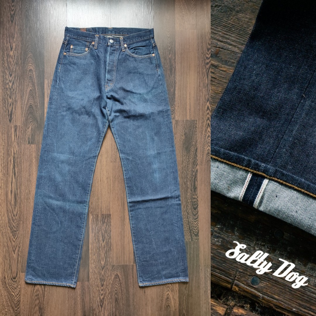 SALTY DOG JAPAN RAW JEANS | Denim Selvedge, Men's Fashion, Bottoms ...