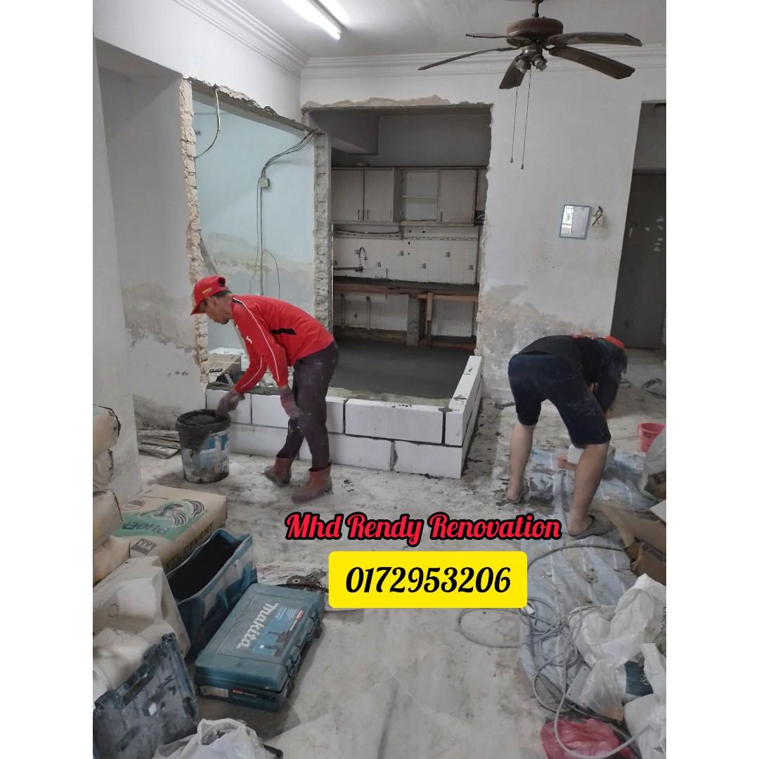 Sambung bilik,pecah dinding area setapak 0172953206, Services, Home ...
