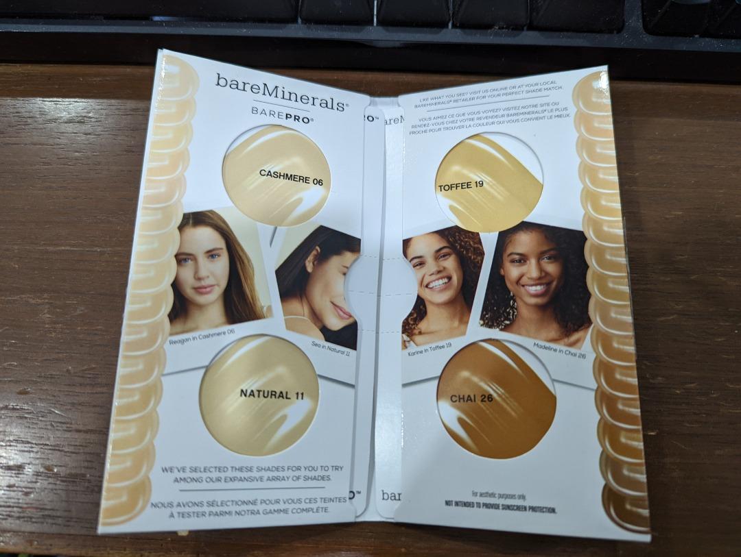 {Sample} BareMinerals BarePRO 24h Performance Wear Liquid Foundation ...