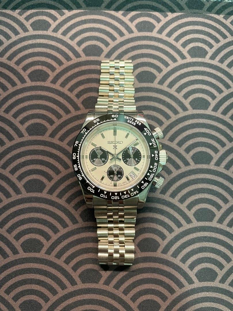 Seiko Custom Mod “Daytona Speedtimer Panda” 40mm case, Men's Fashion ...