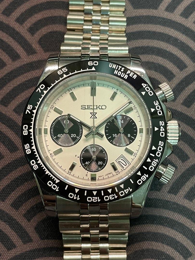 Seiko Custom Mod “Daytona Speedtimer Panda” 40mm case, Men's Fashion ...