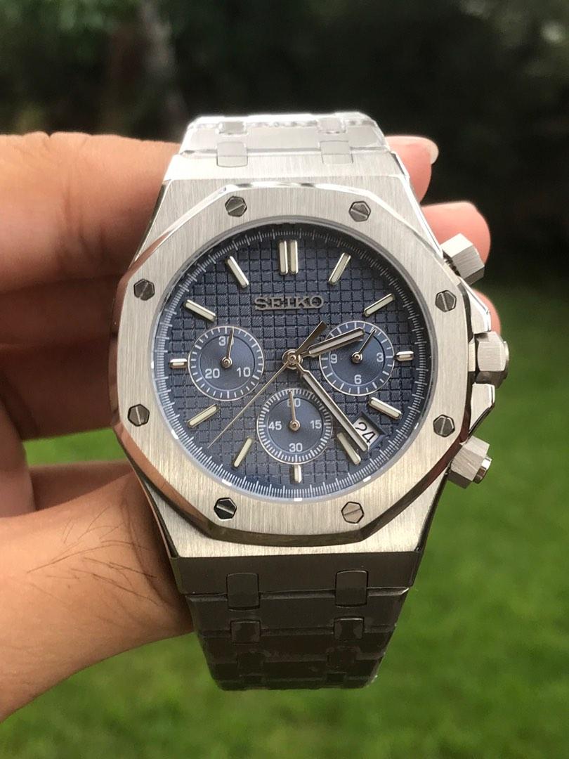 Seiko AP Royal Oak Seikoak, Men's Fashion, Watches & Accessories ...