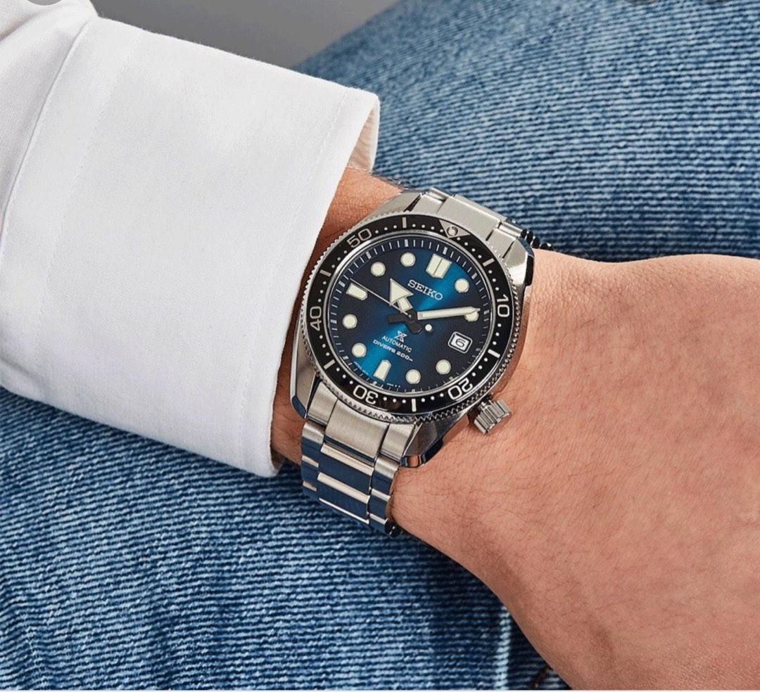 SEIKO PROSPEX 200m Big Blue Hole Diver SBDC065 special edition 可換SQUALE ...