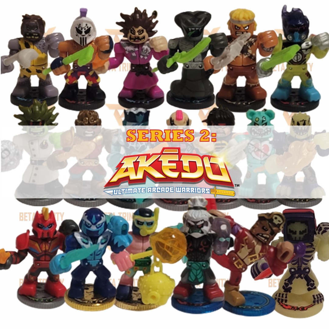 Series 2: Akedo Ultimate Arcade Warriors, Hobbies & Toys, Toys & Games ...