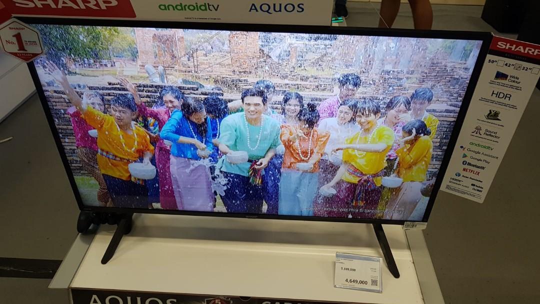 SHARP ANDROID TV 42 INCH BISA CICILAN, Elektronik, TV & Perlengkapan ...