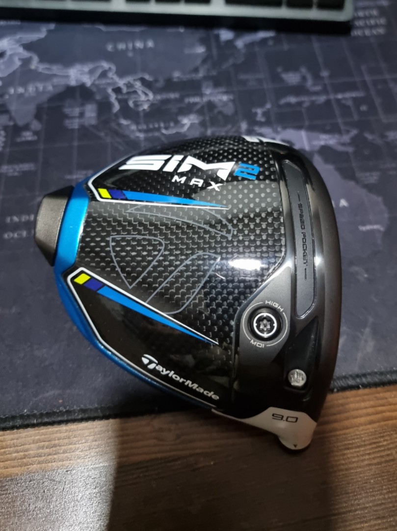 SIM 2 Max Taylormade Driver 9 Degree w Diamana S60 Limited Stiff Shaft ...