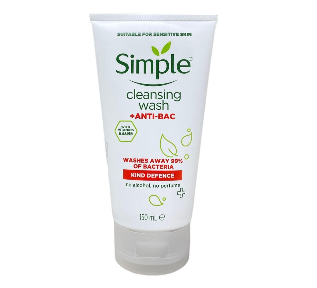 SIMPLE FACIAL WASH/SCRUB AVAILABLE 8 TYPES 150ML, Beauty & Personal ...