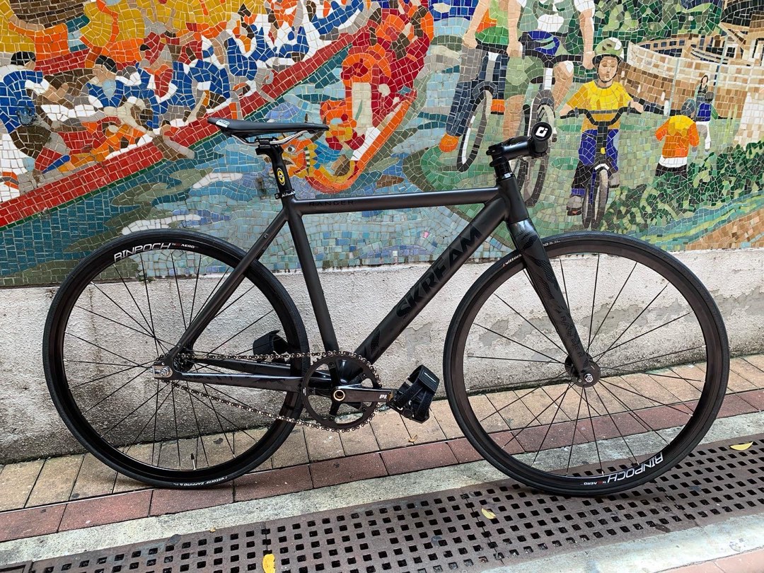 Skream Ranger Stealth Edition 車架組 Frameset #梗牙 #Fixie #Fixed Gear, 運動產品 ...