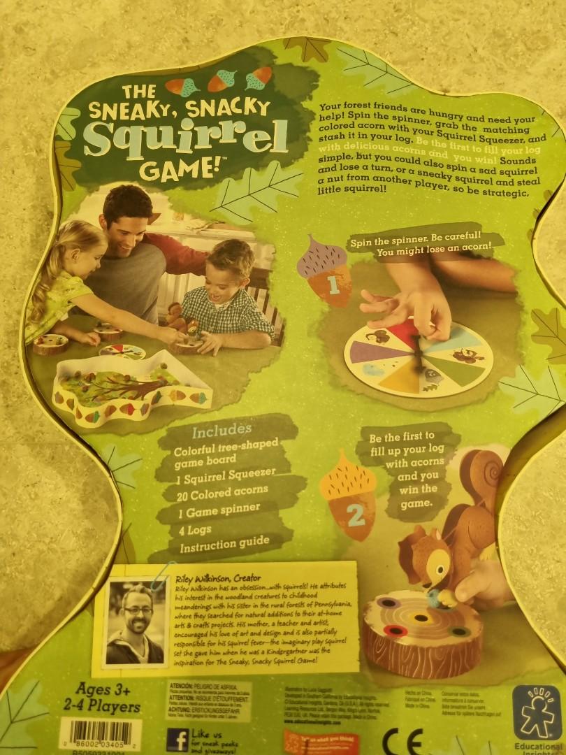 Sneaky snacky squirrel board game, Hobbies & Toys, Toys & Games on ...
