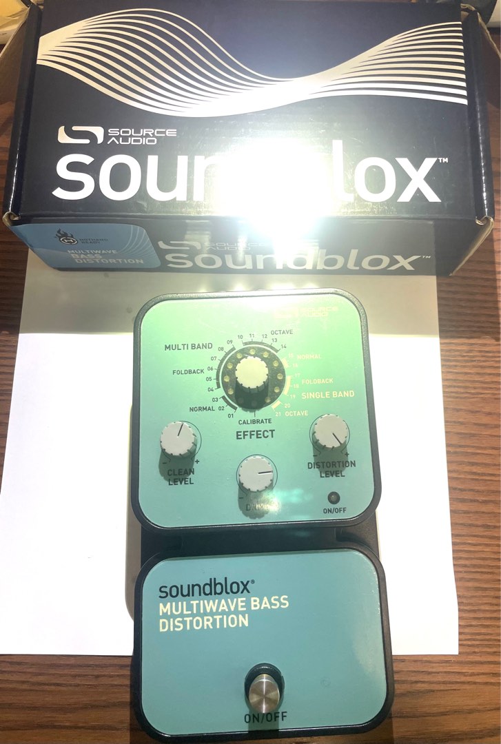 Soundblox Multiwave Bass Distortion, Hobbies & Toys, Music & Media ...