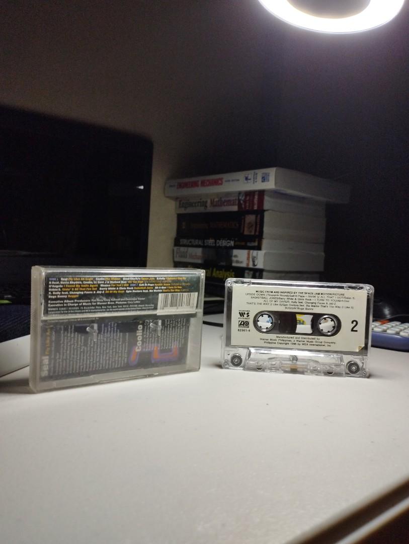 Space Jam (1996) Cassette Tape - Music from and Inspired By the Motion ...