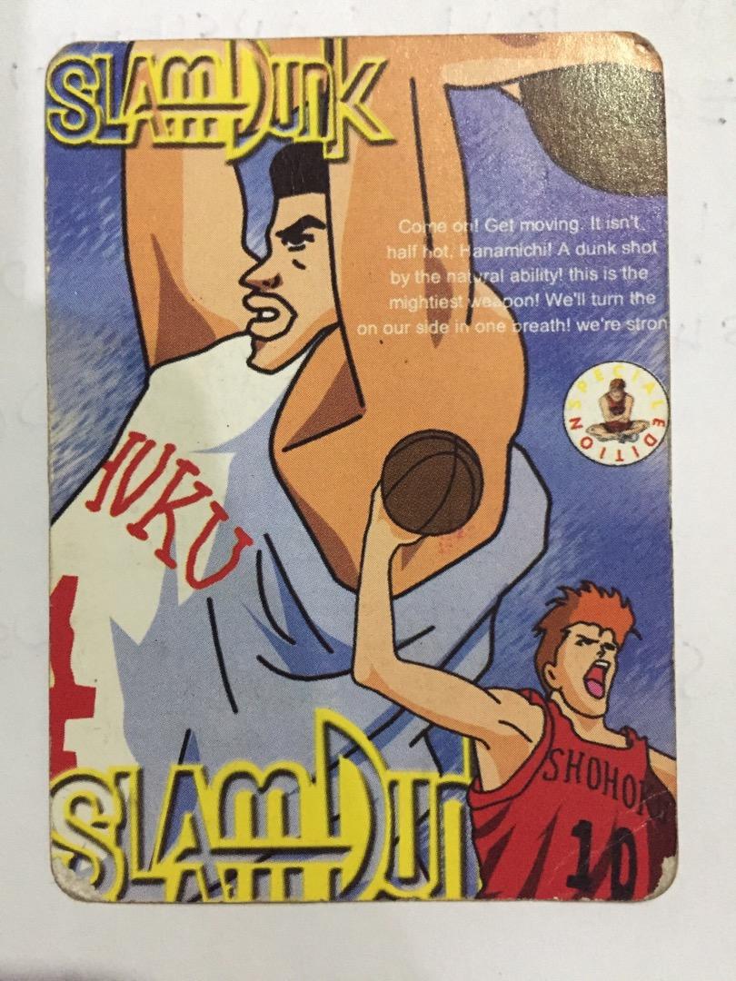 Special Edition Slum Dunk Animae Cards, Hobbies & Toys, Memorabilia ...
