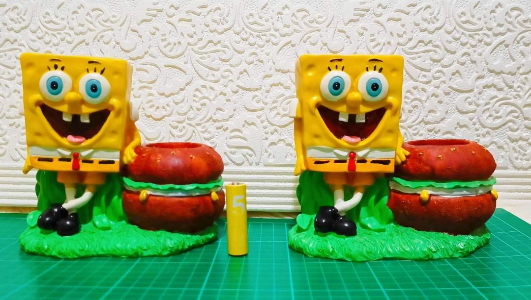 Sponge Bob pen holder coinbank, Hobbies & Toys, Toys & Games on Carousell