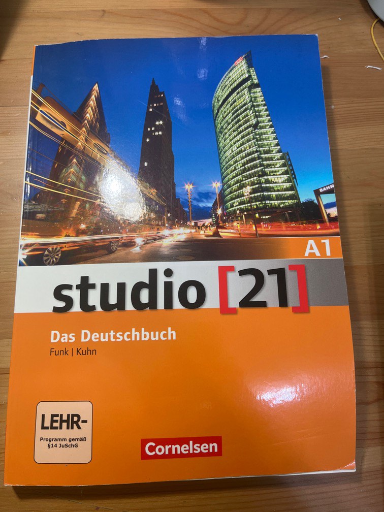 sstudio 21 A1 Das Deutschbuch 歌德 德文書 Goethe institute german textbook ...