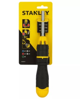 Stanley 10pc. Ratcheting Multi-bit Magnetic Screwdriver Set 68010-8 ...