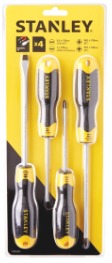 Stanley 4 pc. Cushion Grip Magnetic Screwdriver Set STMT66671 ...