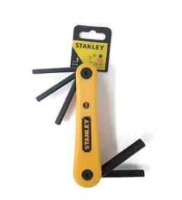 Stanley 5pc Folding Hex Key Allen Set 3/16" - 3/8" Model: 69-260 ...
