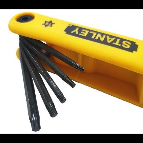 Stanley 8pc Folding Torx Hex Key Set T9 - T40 Model: 69-263, Furniture ...
