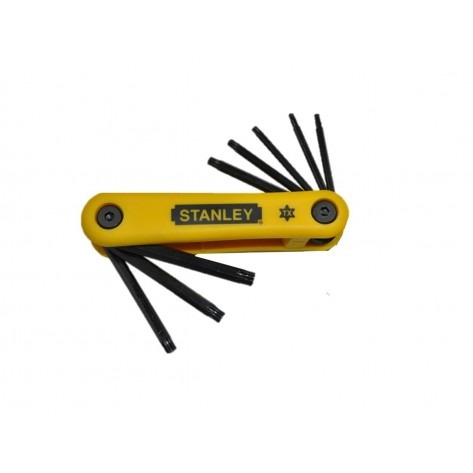Stanley 8pc Folding Torx Hex Key Set T9 - T40 Model: 69-263, Furniture ...