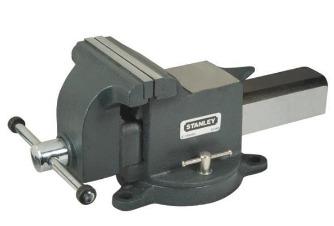 Stanley Heavy Duty Bench Vise with Anvil and Swivel Base 4" 81-601-22 ...