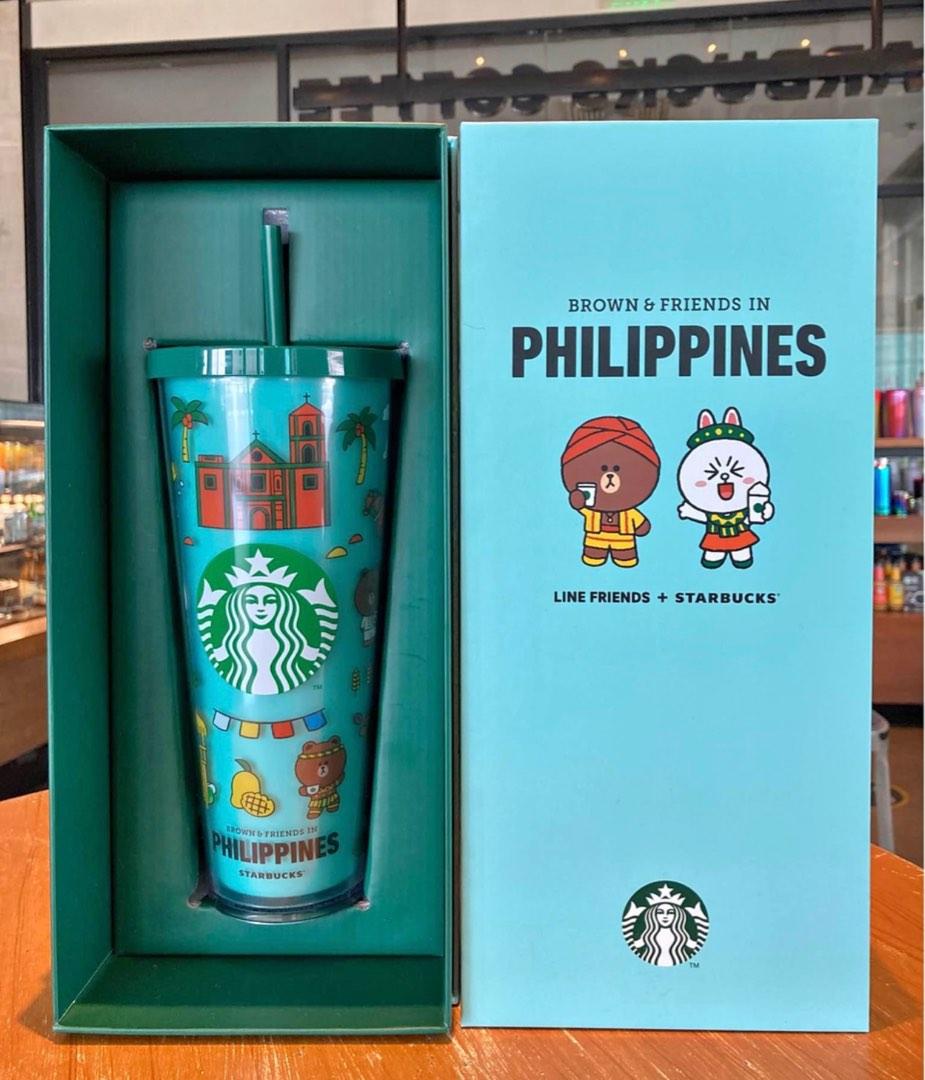 Starbucks x Line Friends Limited Edition Cold Cup, Furniture & Home ...