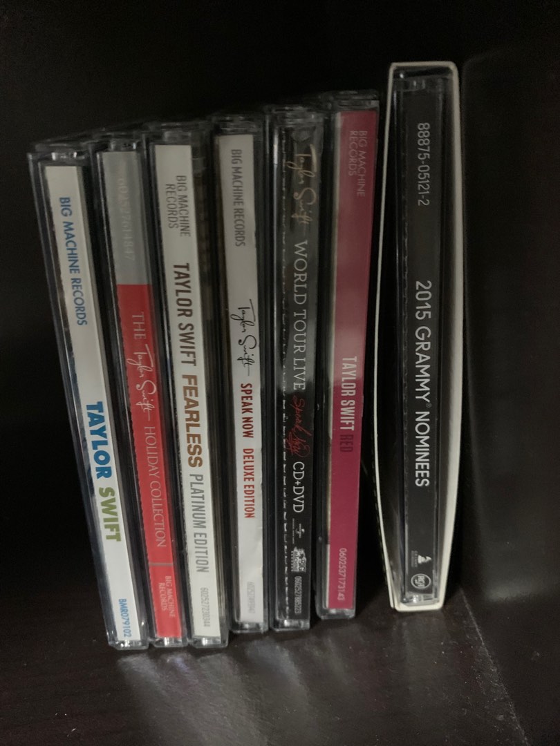Taylor Swift CDs, Hobbies & Toys, Music & Media, CDs & DVDs on Carousell