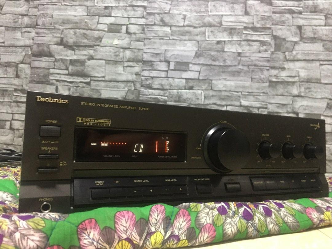 Technics Stereo Integrated Amplifier SU-G91, Audio, Soundbars, Speakers & Amplifiers on Carousell