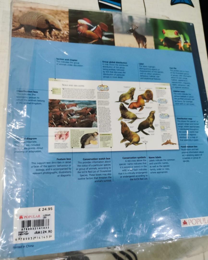 The Encyclopedia of Animals, A Complete Visual Guide, Hobbies & Toys ...