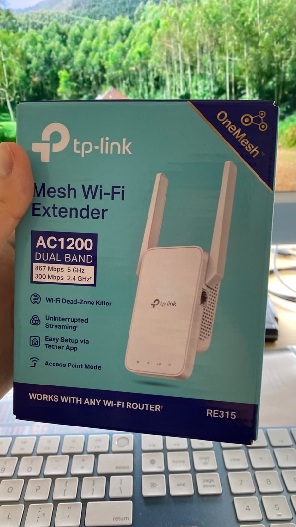 To-link Wi-Fi extender (one mesh ), 電腦＆科技, 電腦周邊及配件, Wifi及上網相關產品 - Carousell