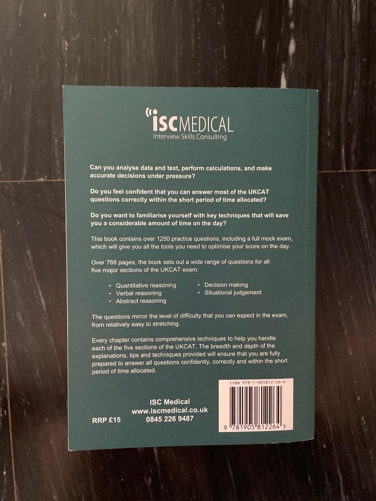 UKCAT practice guide, Hobbies & Toys, Books & Magazines, Assessment ...