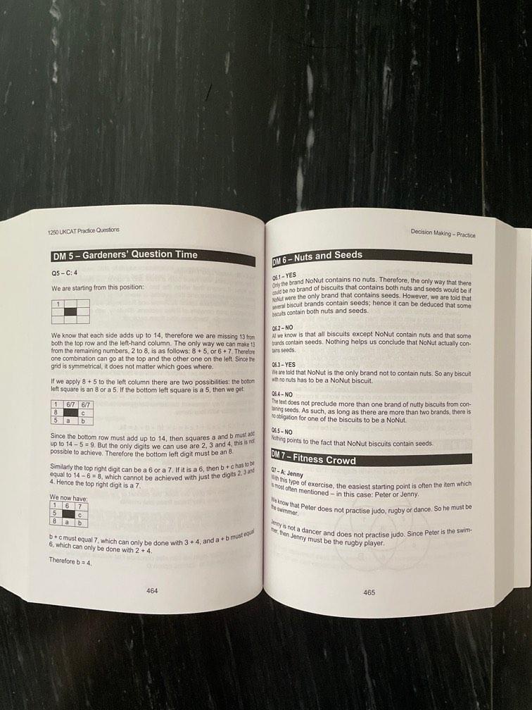 UKCAT practice guide, Hobbies & Toys, Books & Magazines, Assessment ...