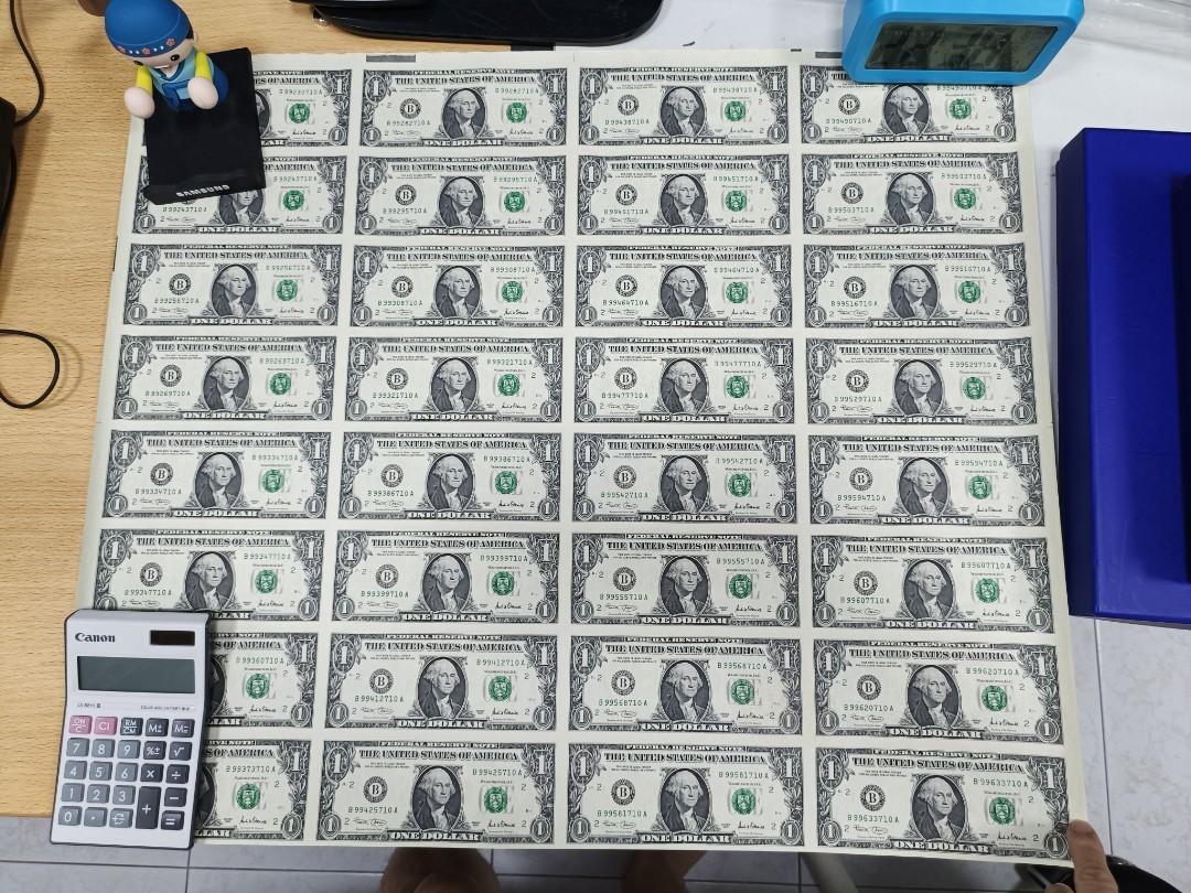 ALL IN 1> Uncut RM600 & SG bicentennial & USD uncut & IRAQ NOTES ...