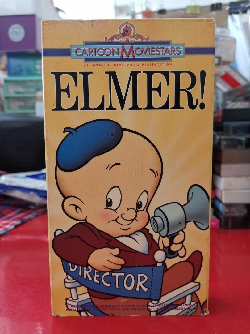 (VHS) CARTOON MOVIESTARS ELMER, Hobbies & Toys, Music & Media, CDs ...