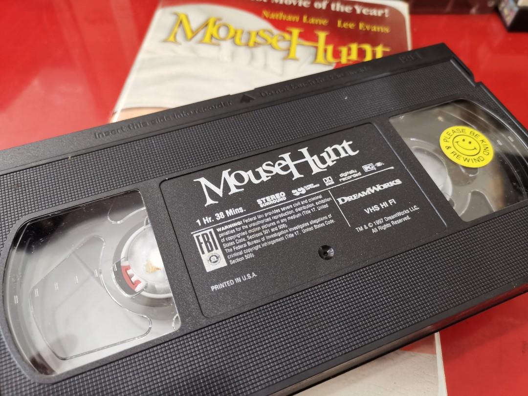 (VHS) MOUSE HUNT, Hobbies & Toys, Music & Media, CDs & DVDs on Carousell