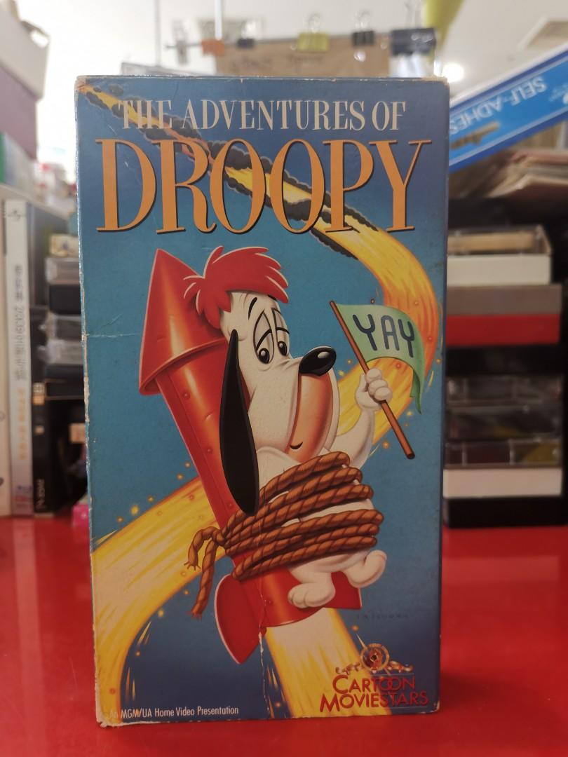 (VHS) THE ADVENTURES OF DROOPY, Hobbies & Toys, Music & Media, CDs ...
