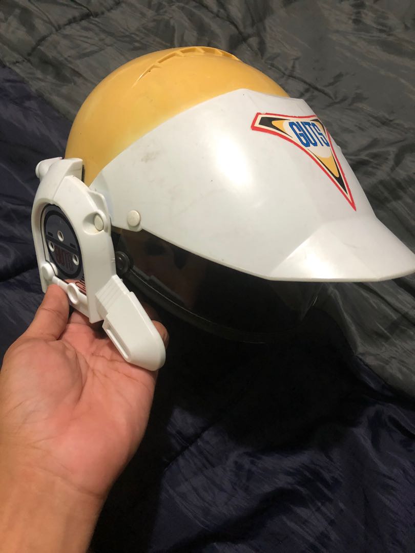 Vintage ultraman tiga guts kids helmet toy, Hobbies & Toys, Toys ...