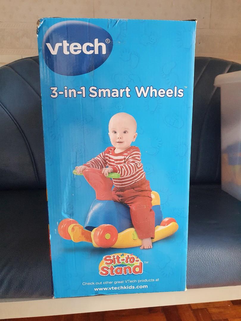 Vtech 3 in 1 smart wheels baby toys kids toys, Babies & Kids, Infant ...