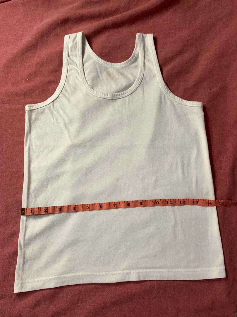 White Sando for Kids Plain inner for Uniform, Babies & Kids, Babies ...